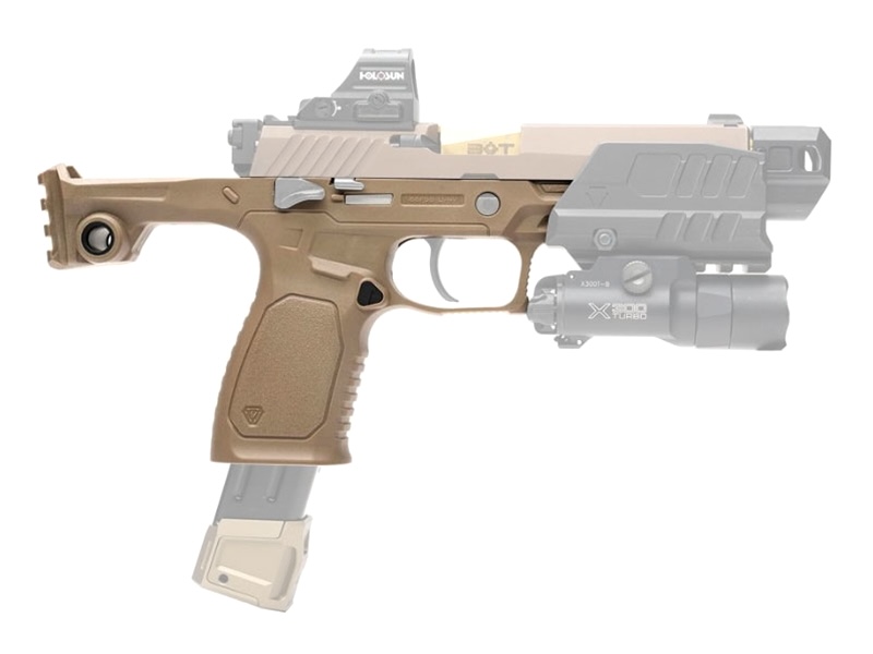 Strike Industries, Strike Modular Chassis, Bravo, Sig Sauer P320, Flat ...