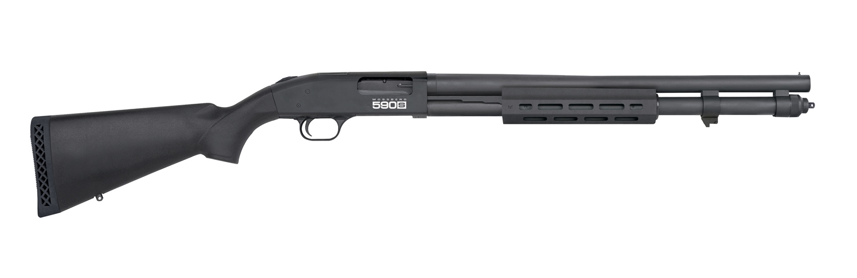 Mossberg 590S Optic-Ready, 20.00" Barrel, Bead Sight, 7+1 RD Magazine, 12GA