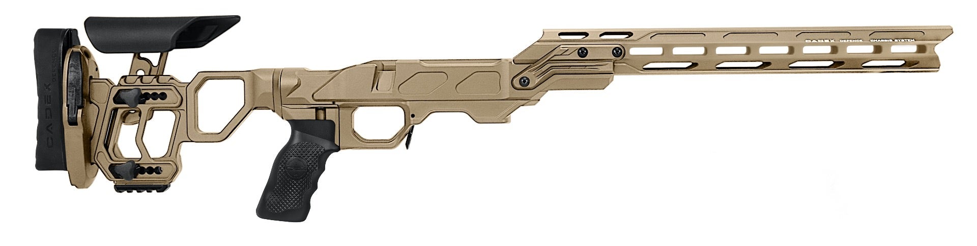 Cadex Defence, Field Competition M-Lok Chassis, Skeletonized Stock ...