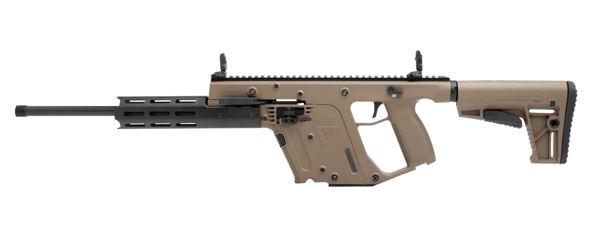 KRISS Vector 22 CRB, 16.0” Barrel, M-LOK Hanguard, Flat Dark Earth, 22LR