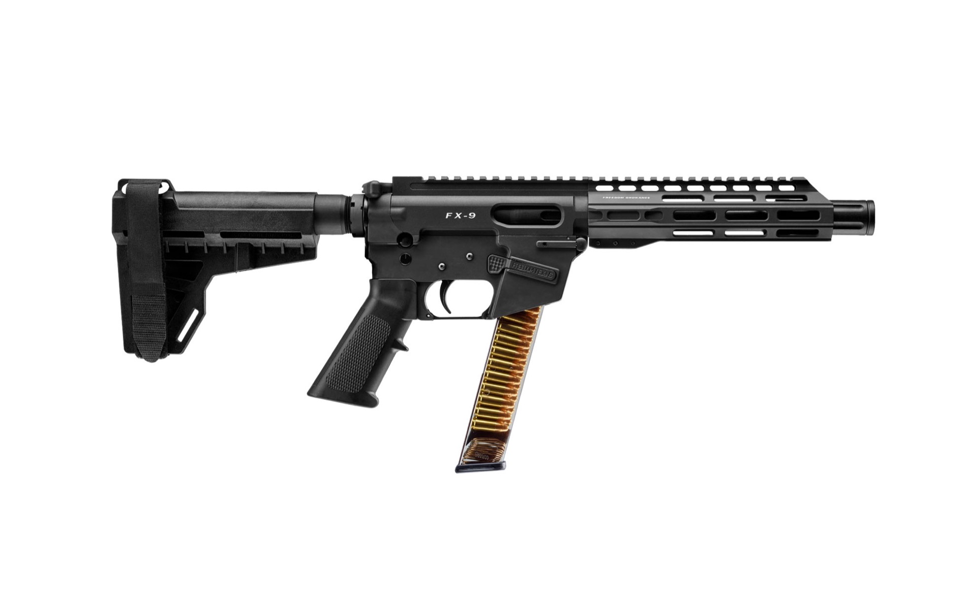 Freedom Ordnance, FX-9 Carbine, 8.0” Barrel, Glock Magazines, 9mm