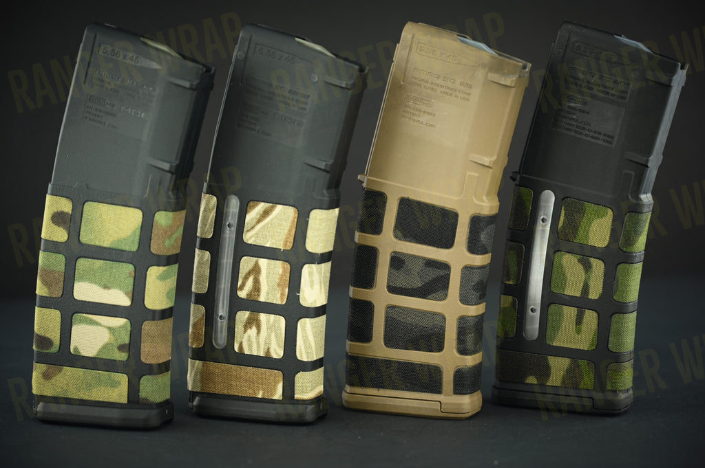Ranger Wrap, Magpul PMAG 30 AR/M4 M3 Windowed, 2 Pack Magazine Wrap Cordura