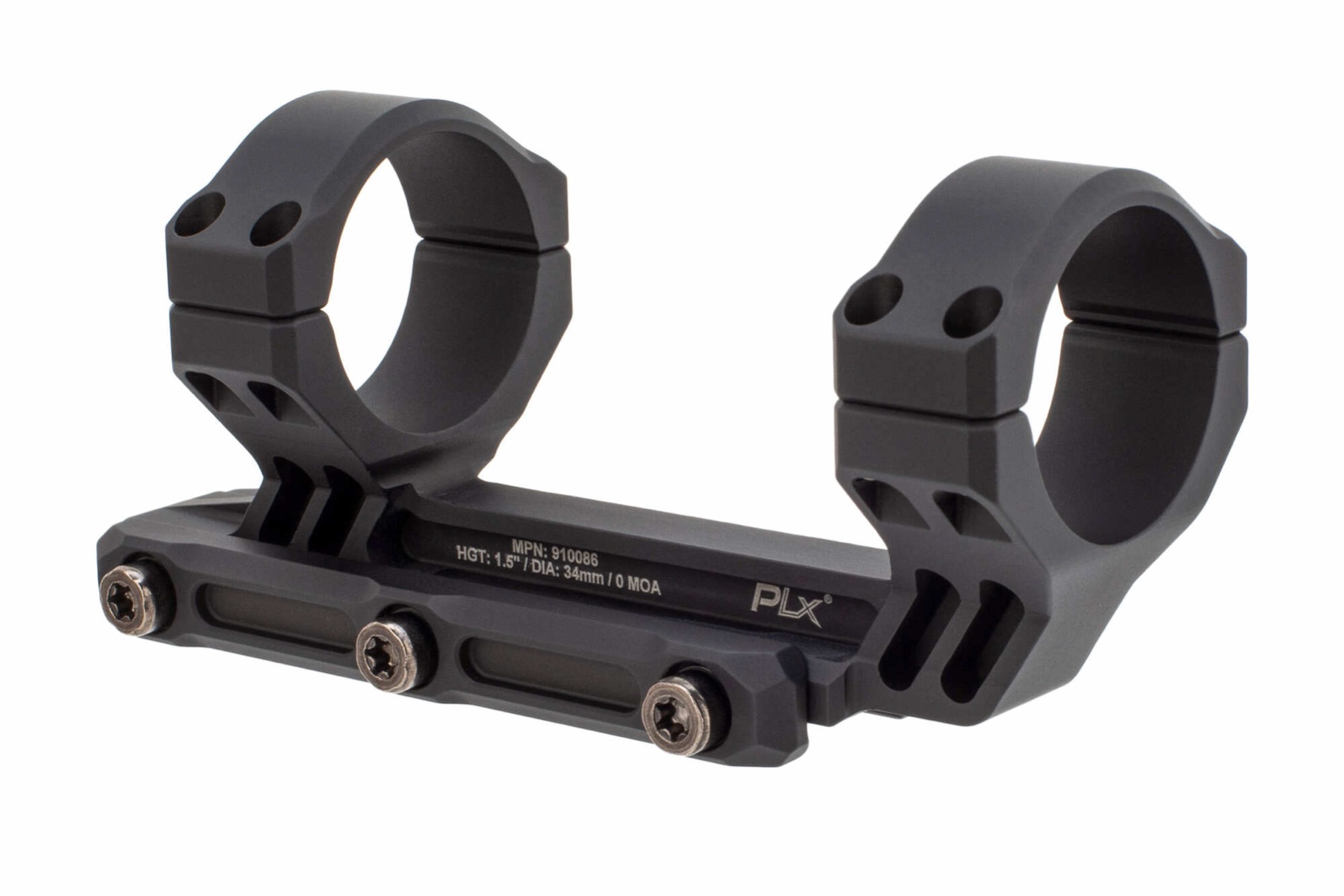 Primary Arms, PLx 34mm Cantilever Scope Mount, 1.5"