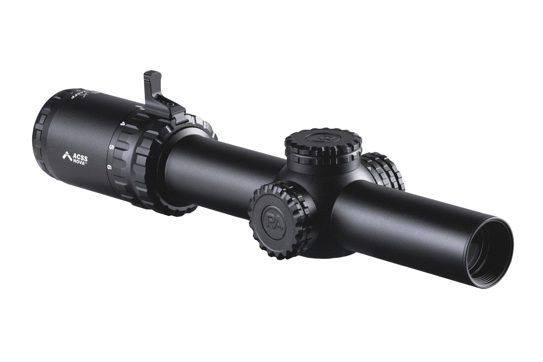 Primary Arms, SLx 1-6X24 SFP Rifle Scope Gen IV, ACSS Green Nova Fiber ...
