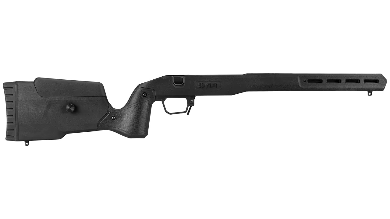 MDT Field Stock, Ruger American LA, Right Hand, Black